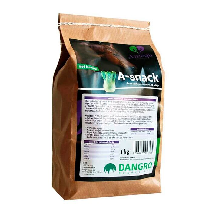 Dangro Amequ A-Snack Fennikel - Køb hos Lundemøllen